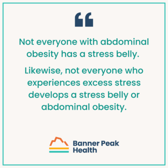 What Is a ‘Stress Belly’ and What Does One Look Like?